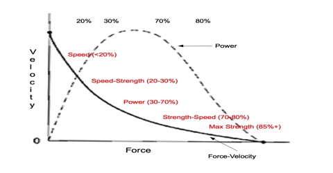 Relation between Power, Force and Velocity - QS Study