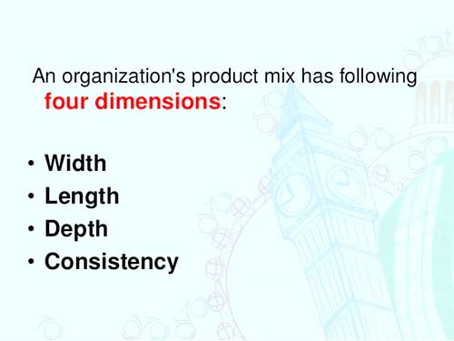 What are the major considerations in constructing a company's product ...