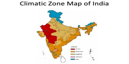 Climatic Regions of India - QS Study