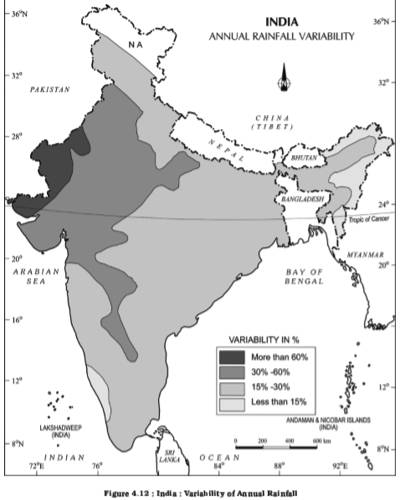 Variability of Rainfall in Indian Monsoon - QS Study